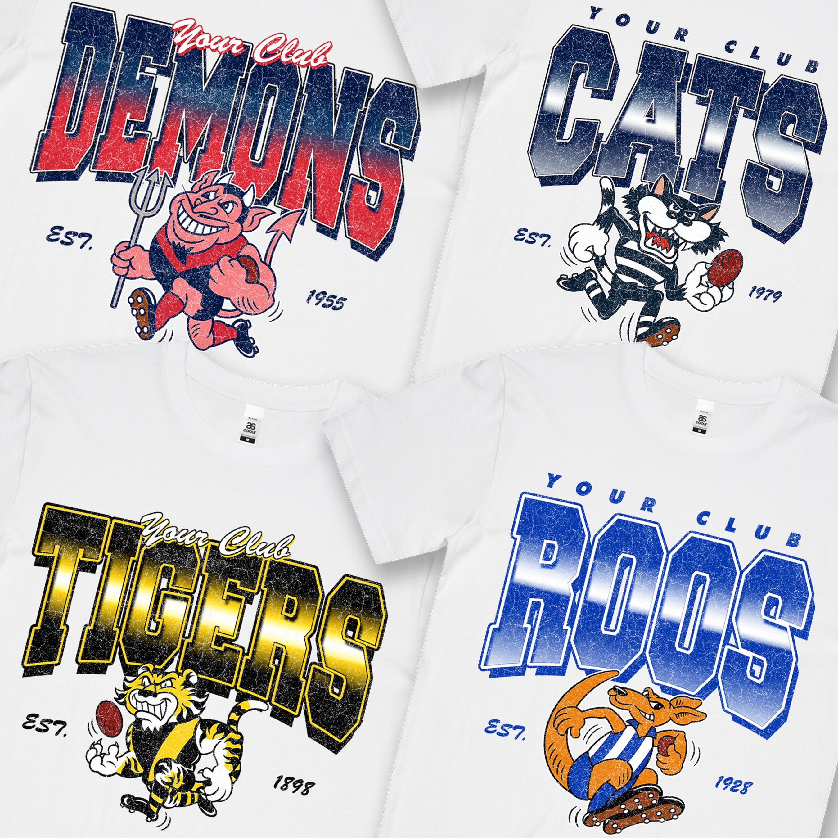 CUSTOM CLUB DESIGN - RETRO 90's STYLE – Clubhouse Print Co